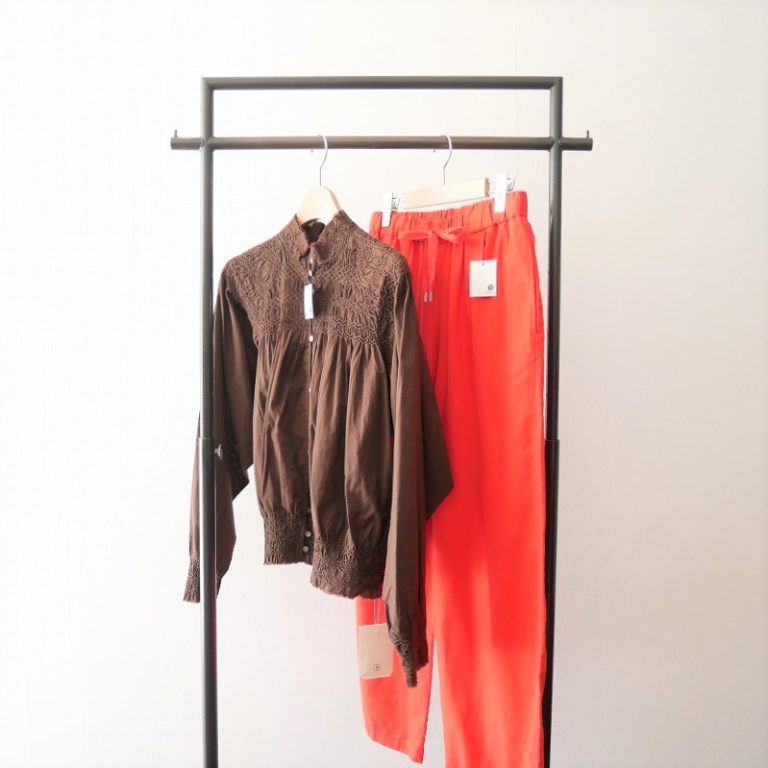 【買取入荷】2022 FRAMeWORK 2wayスモッキングブラウス / 22051220905040