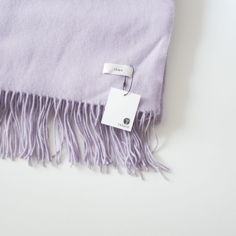 【買取入荷】22AW IENA カシミヤストール イエナ